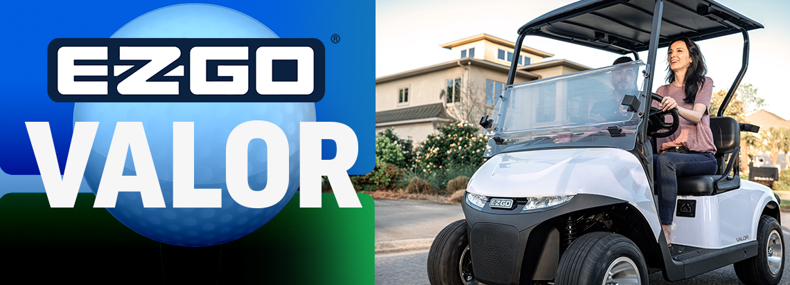 E-Z-GO Valor | Gas and Electric Golf Carts